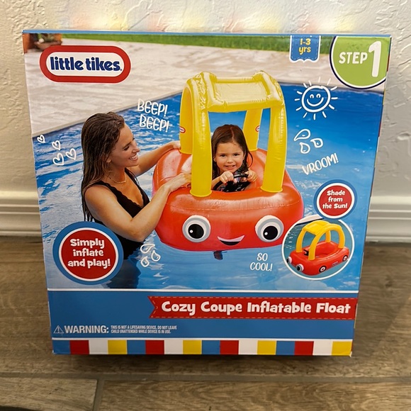 Little Tikes | Swim | Little Tikes Cozy Coupe Inflatable Float Pool ...